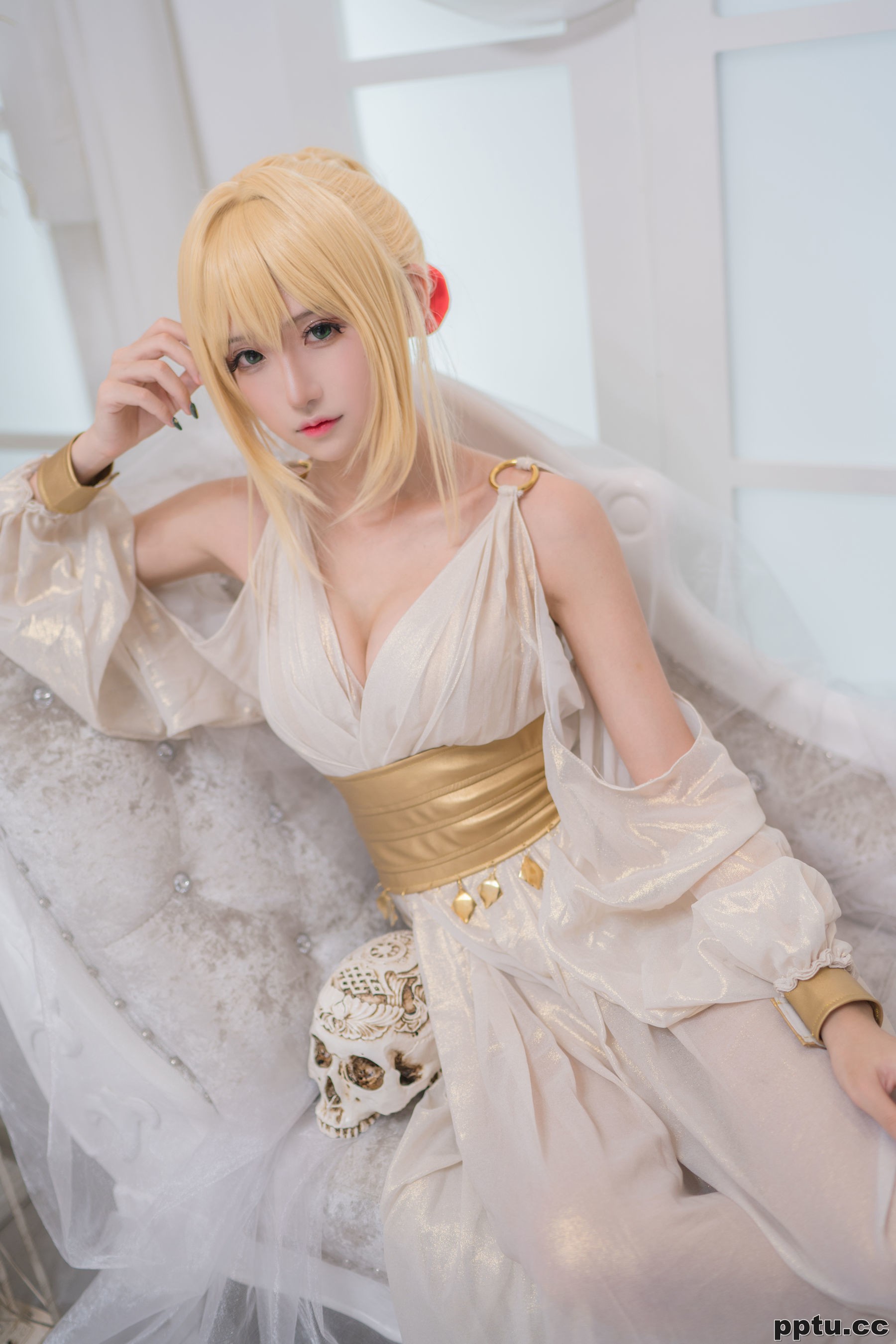 腐团儿Ikaros《玛修+尼禄》 [萝莉COS] 写真集 | 皮皮兔动漫