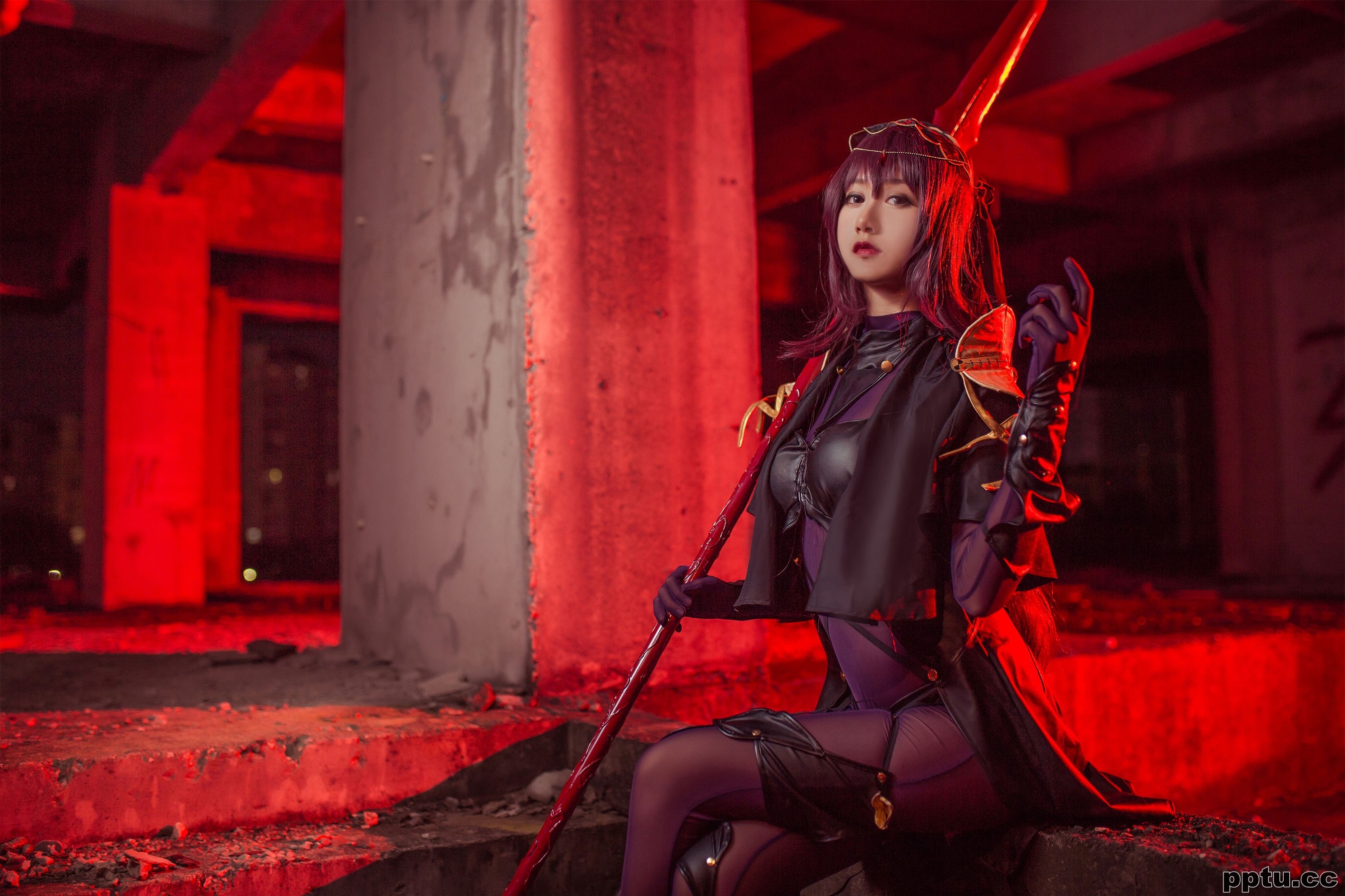 木绵绵OwO《斯卡哈》 [COSER美女] 写真集 | 皮皮兔动漫